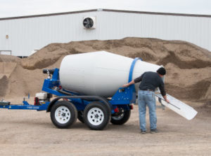 CMT100 Concrete Mixing Trailer | Delcor Equipment